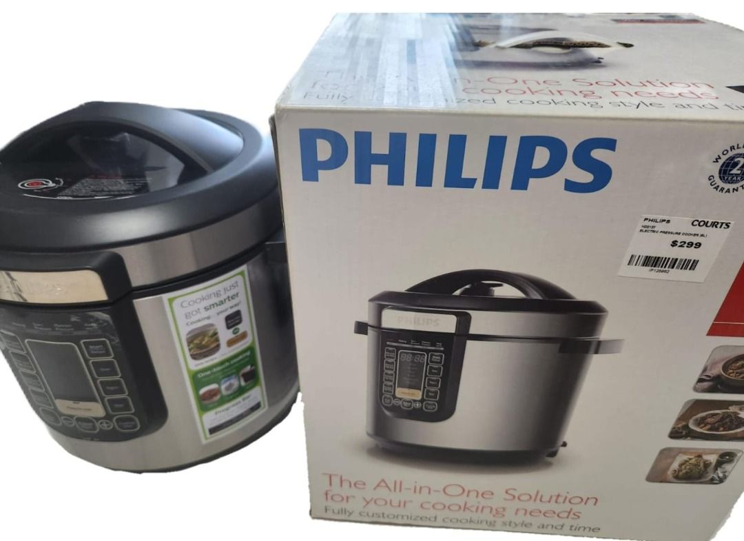 Philips Electric Pressure Cooker, TV & Home Appliances, Kitchen ...