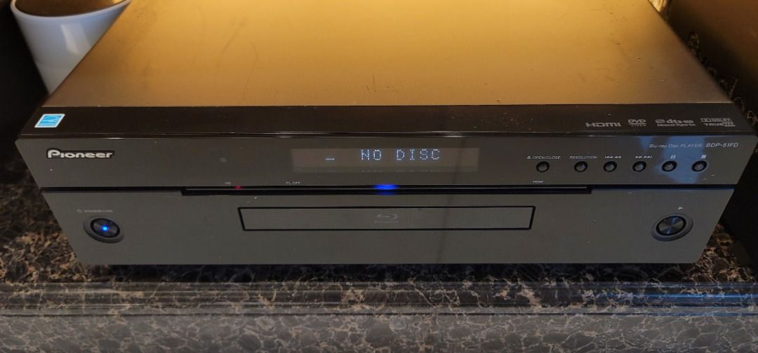 Pioneer BDP-51FD 藍光機 (送清潔光頭碟 + 電影藍光蝶) Blu-ray Player w/ free optical ...