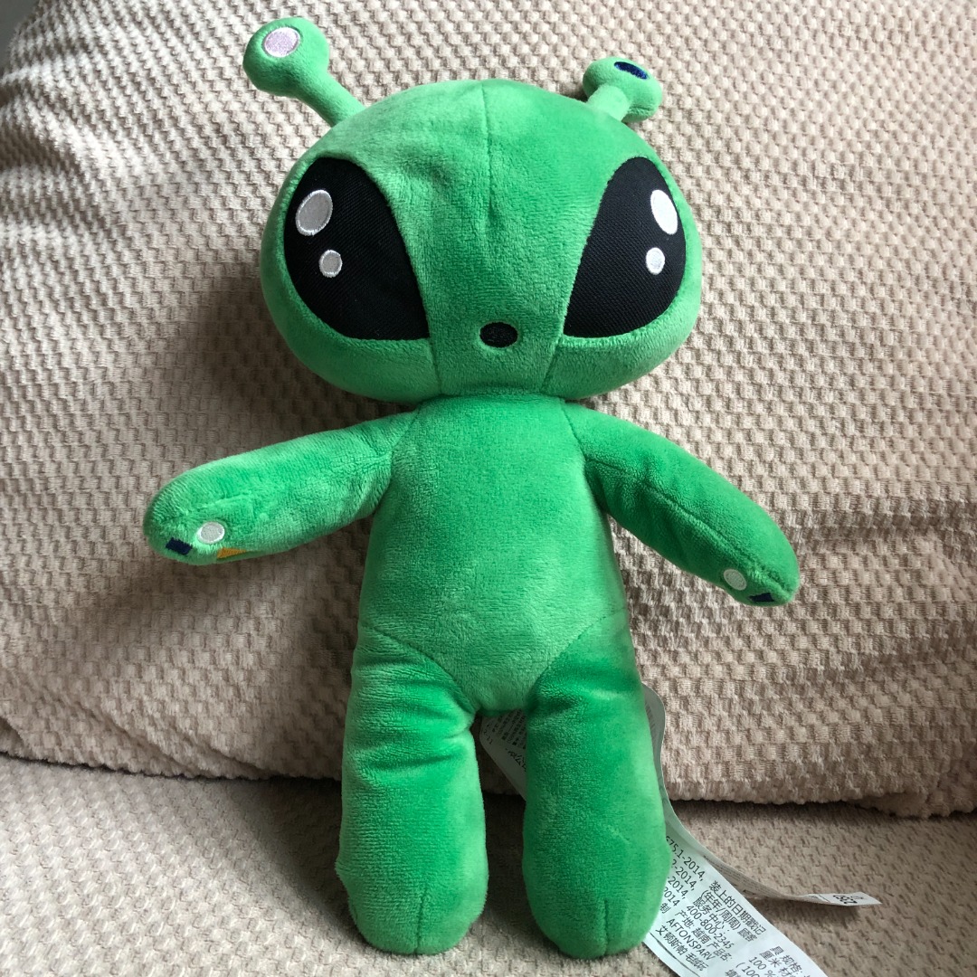 Plush: Ikea Aftonsparv Alien, Hobbies & Toys, Toys & Games on Carousell