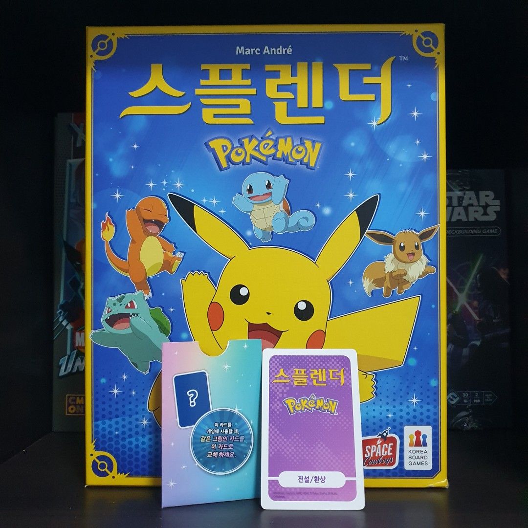 [Pls read description] Pokemon Splendor Board Game Rare and Legendary ...