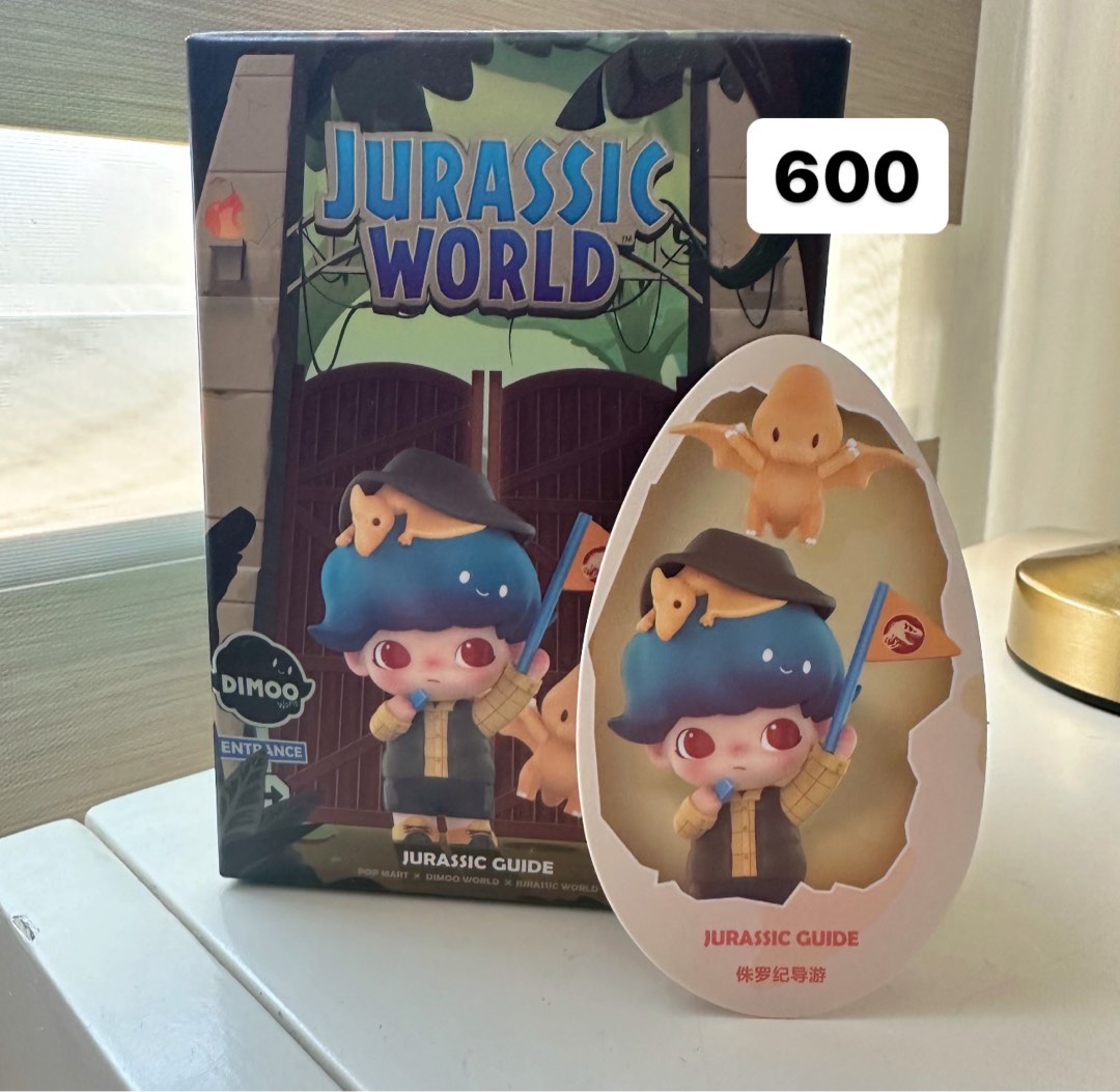 Pop Mart Dimoo Jurassic World Jurassic Guide, Hobbies & Toys, Toys ...