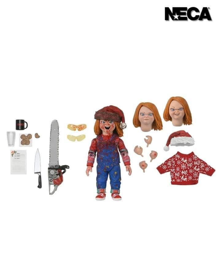 Pre Order NECA Ultimate - Chucky - Chucky (Holiday Edition), Hobbies ...