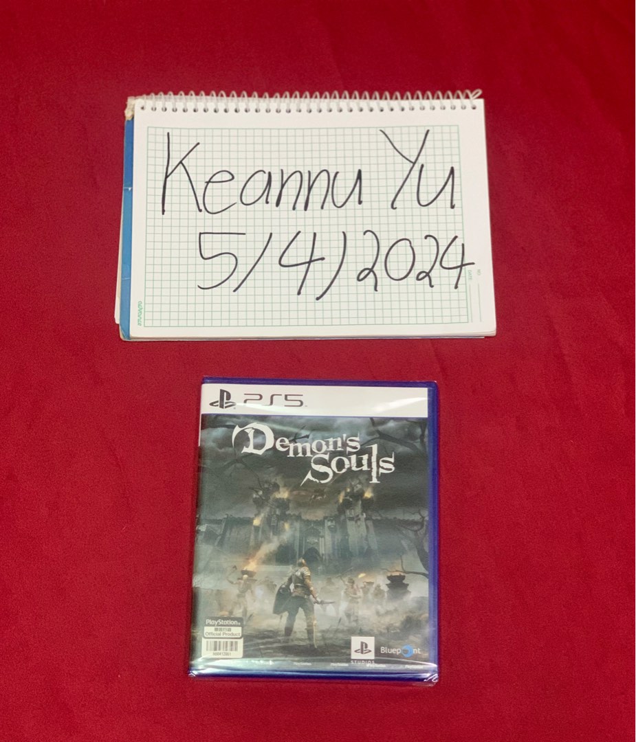 PS 5 Game Disc “Demon’s Souls”, Video Gaming, Video Game Consoles ...