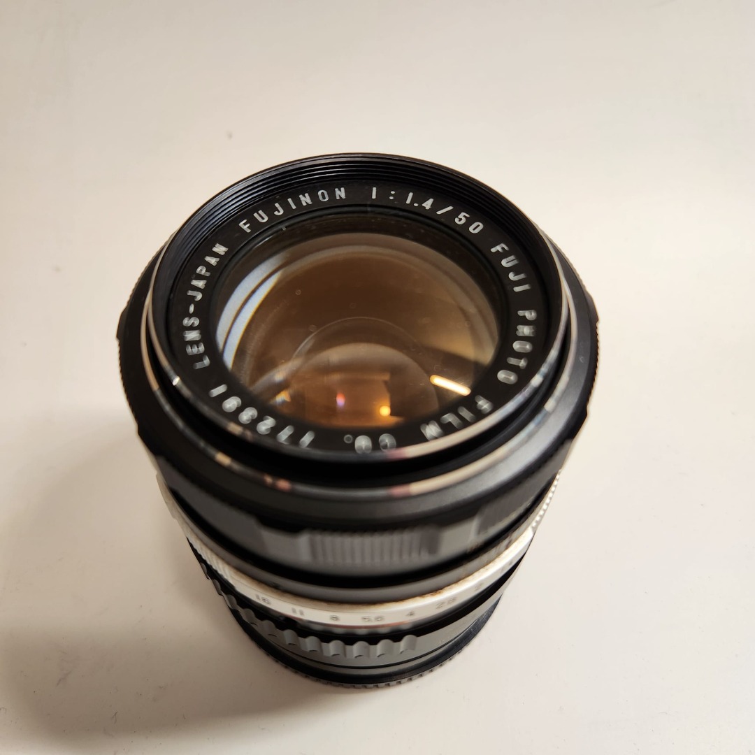 "Rare Early Model", Fuji Fujinon 50mm F/1.4 Standard Lens M42 Mount ...