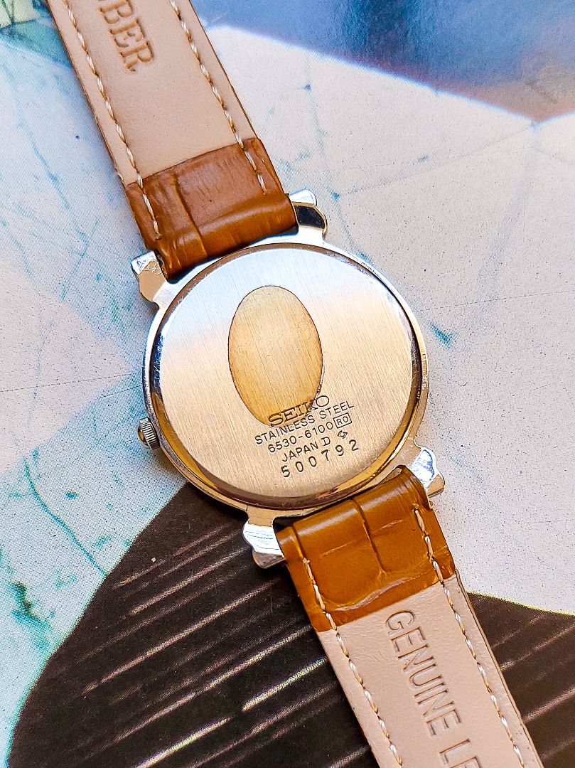 RARE Seiko 'Sunset' Dial with Sculpted Lugs, Men's Fashion, Watches ...