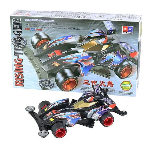 RISING-TRIGGER NEW VERSION DA XING PREMIUM 1:32 MINI 4WD RACING CAR ...