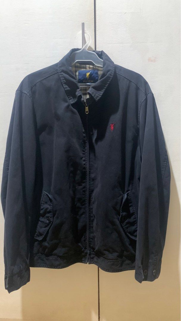 RL HARRINGTON JACKET (BLACK), Men's Fashion, Coats, Jackets and ...