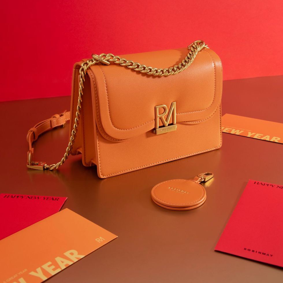 Robin may elly orange sling bag, Women's Fashion, Bags & Wallets, Cross ...