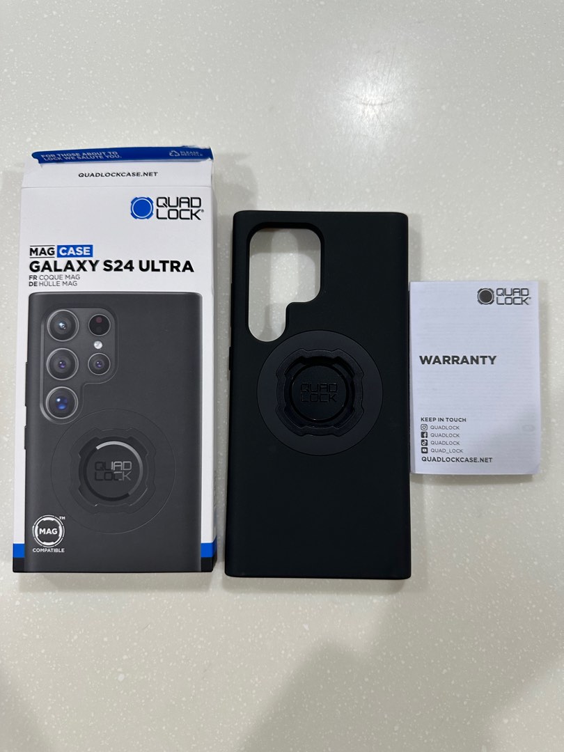 Samsung S24 Ultra Quad Lock Mag case, Mobile Phones & Gadgets, Mobile & Gadget Accessories ...