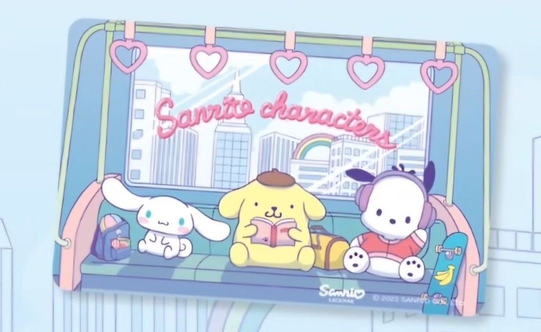 Sanrio Characters Train EZ-Link Card., Video Gaming, Gaming Accessories ...