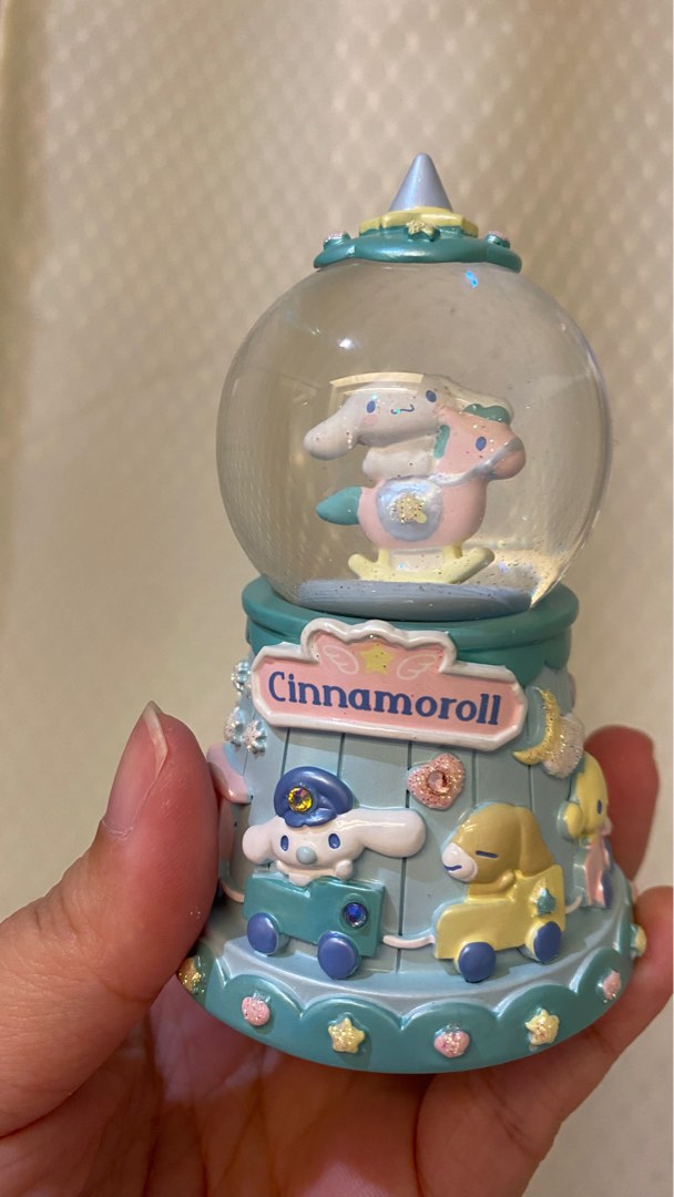 sanrio cinnamoroll snow globe ball, Hobbies & Toys, Toys & Games on ...