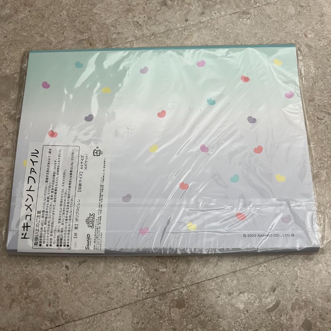 Sanrio Kuji Pocket Folder Hello Kitty Little Twin Stars Pompompurin ...
