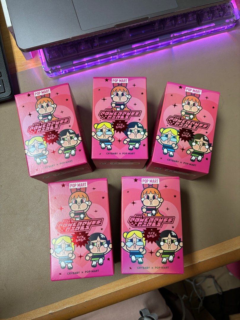[SEALED] cry baby x powerpuff girls, Hobbies & Toys, Memorabilia ...