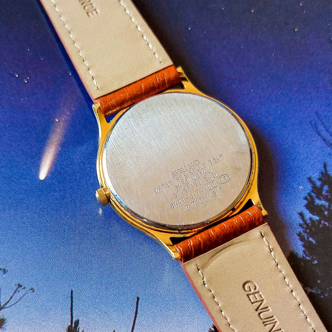 Seiko Spirit Dress Watch with Coin-Edge Bezel, Women's Fashion, Watches ...