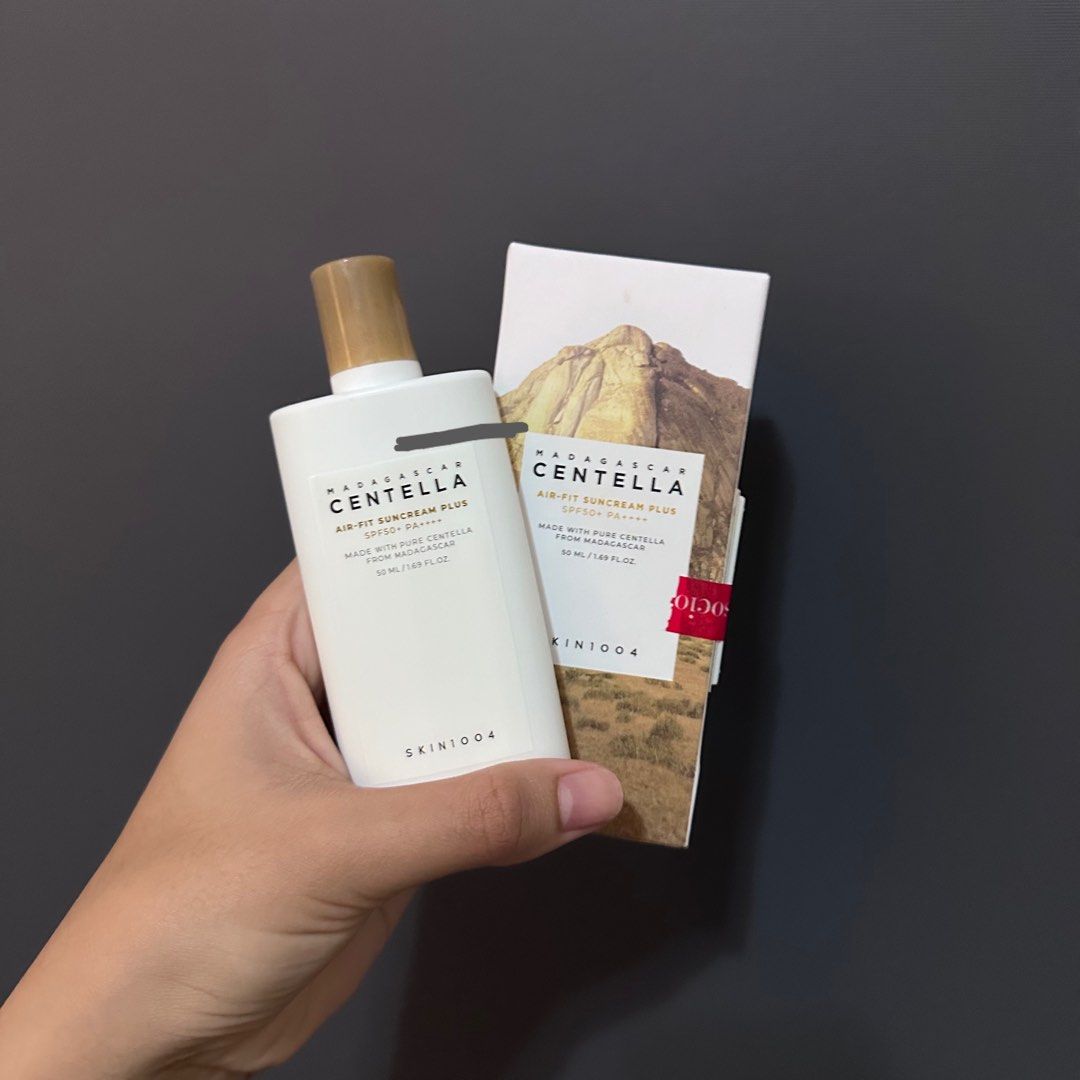 Skin1004 Air-Fit Suncream Centella, Kesehatan & Kecantikan, Kulit, Sabun & Tubuh di Carousell