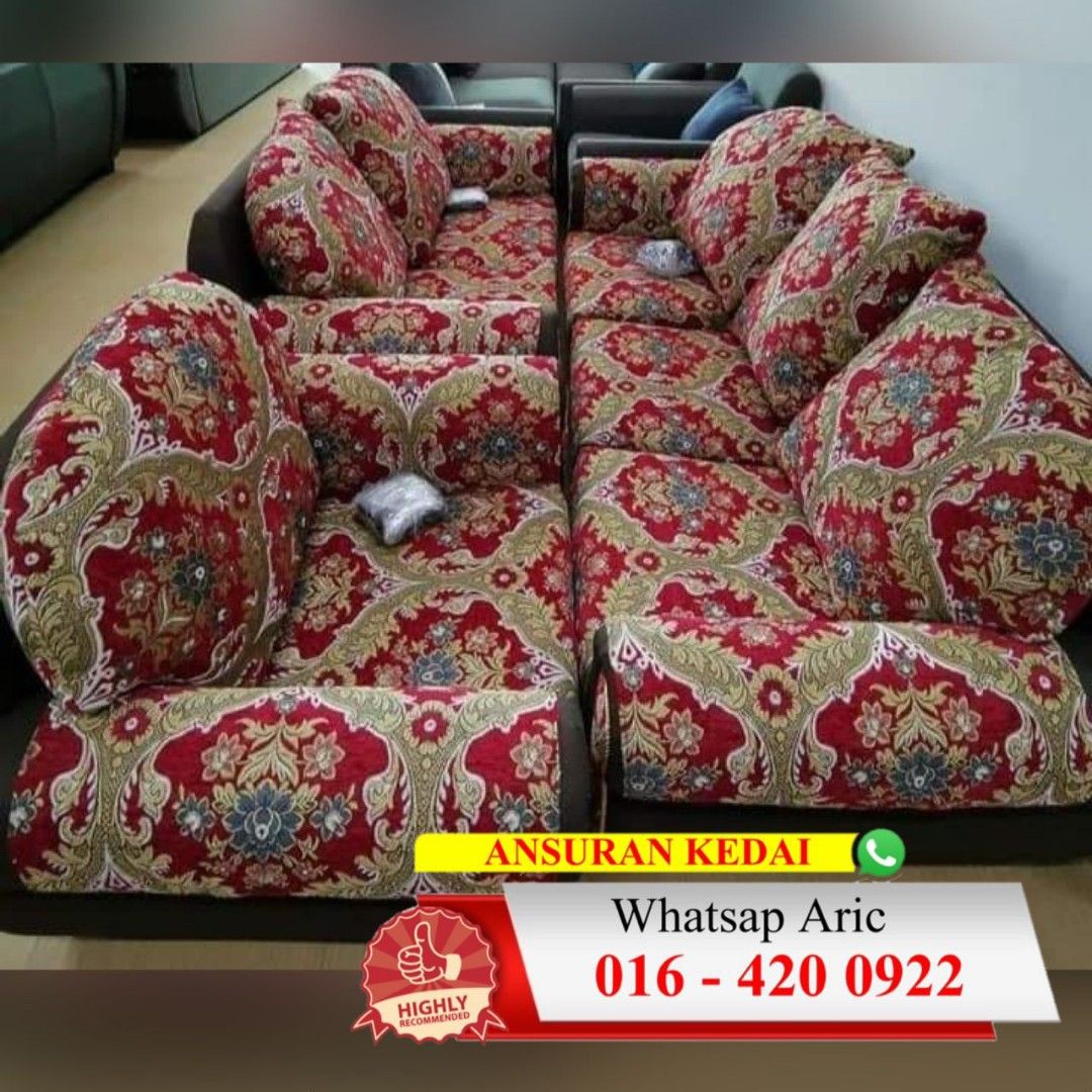 Sofa Ansuran Kedai, Furniture & Home Living, Furniture, Sofas on Carousell