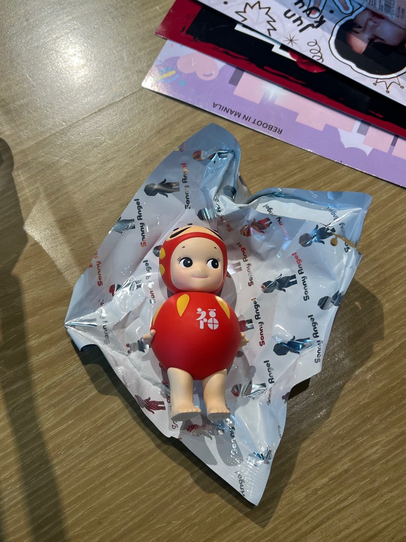 sonny angel red daruma jpgl, Hobbies & Toys, Toys & Games on Carousell