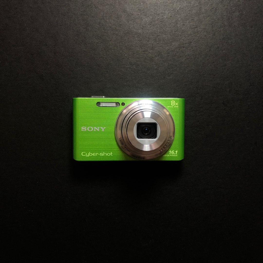 SONY CYBERSHOT DSC W730 | GREEN DIGICAM, Photography, Cameras on Carousell