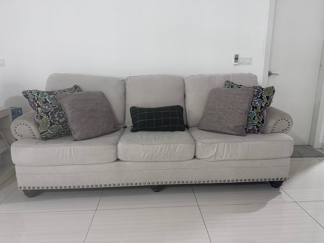 SSF 3 SEATER SOFA, Furniture & Home Living, Furniture, Sofas on Carousell