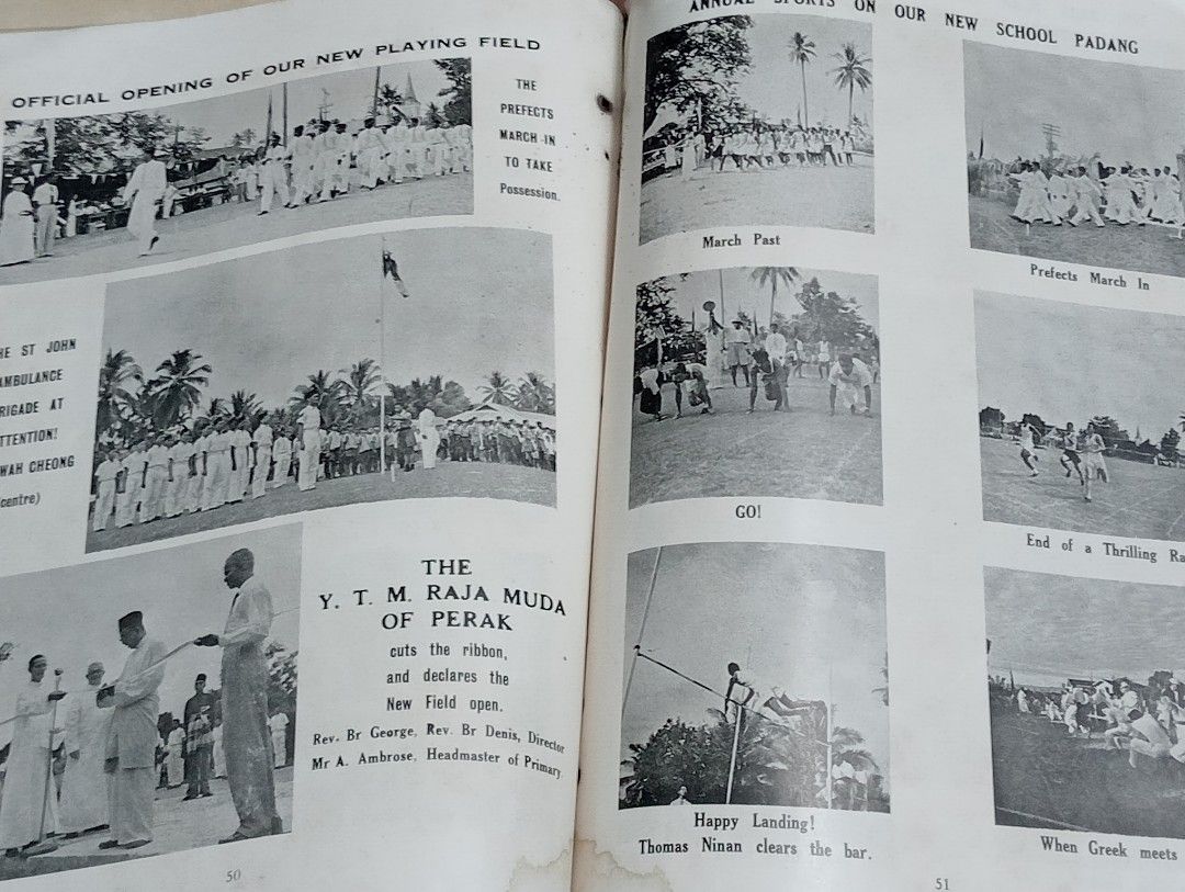 St Anthony's School Annual Magazine 1958 Telok Anson, Perak Condition ...