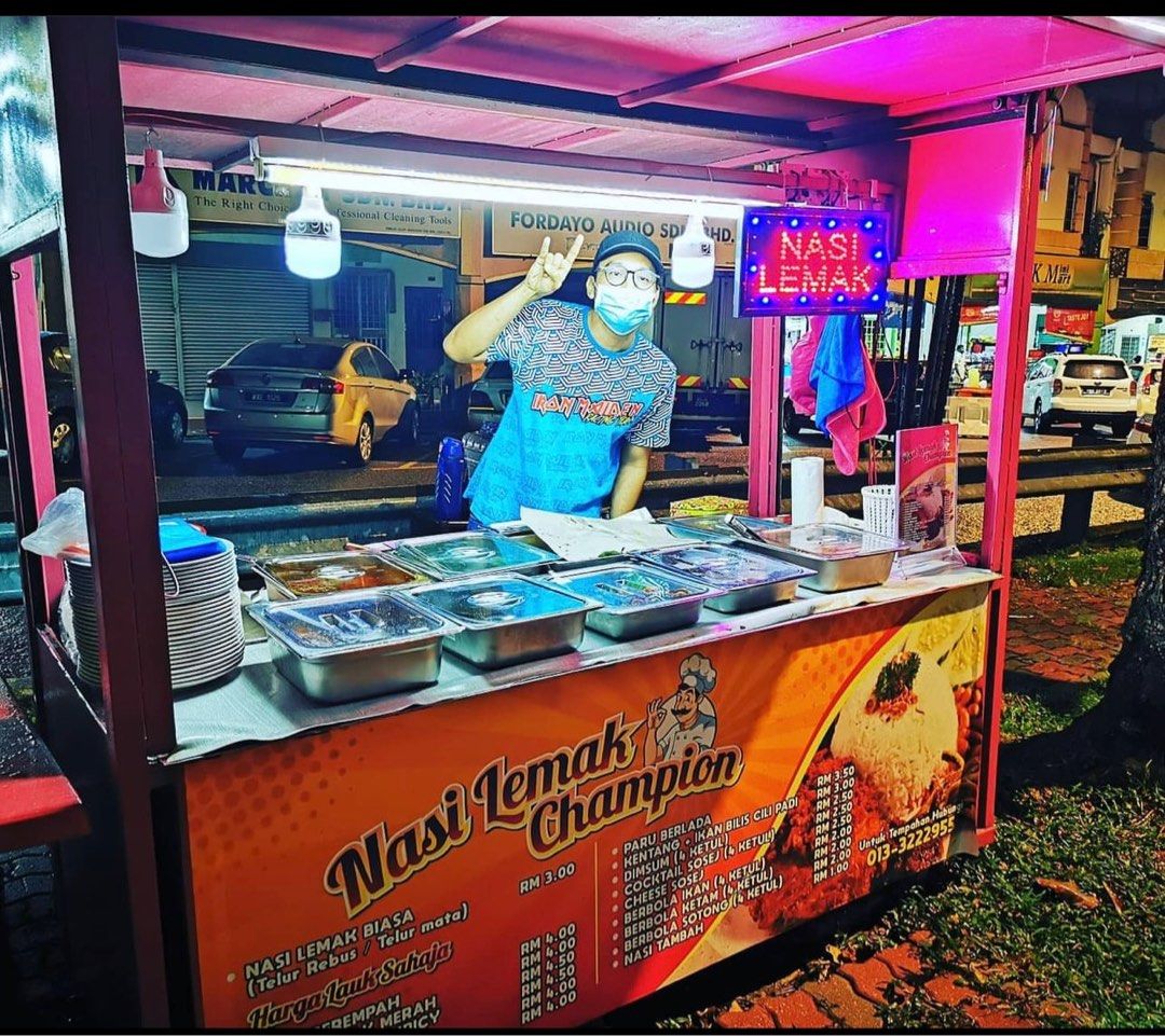Stall Nasi Lemak untuk dilepaskan RM1350, TV & Home Appliances, Other ...