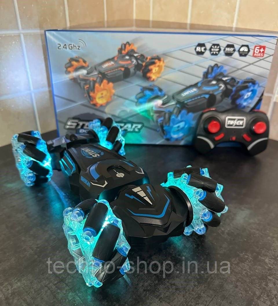 STUNT CAR with remote control all-terrain vehicle with radio control on ...