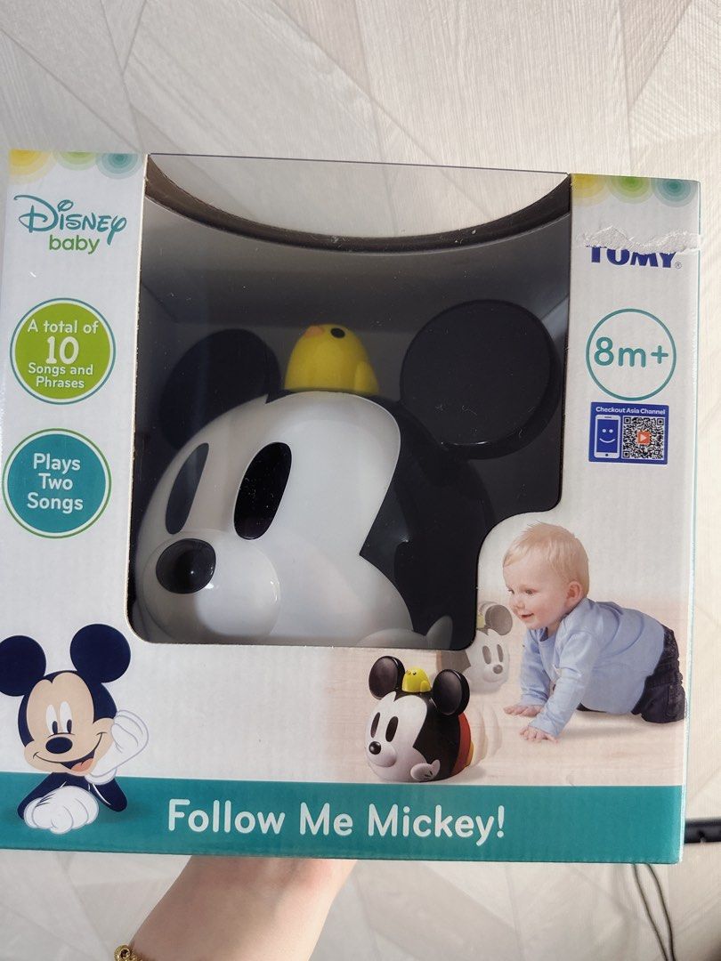《TAKARK TOMY BABY 》跟著米奇爬爬樂, 嬰兒及兒童, 嬰兒玩具在旋轉拍賣