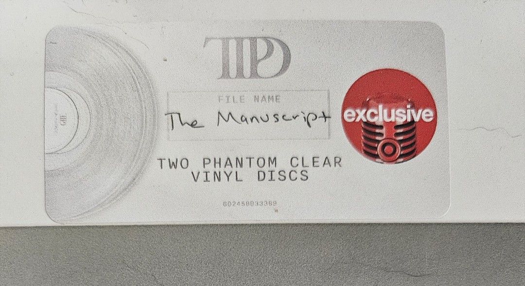 The Tortured Poets Department Vinyl (TTPD) Target Exclusive - Taylor ...