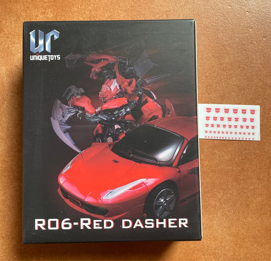 [Last Box] Transformers Unique Toys UT - UTR-06 R06 Red Dasher (aka ...