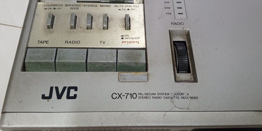 TV/RADIO/KASET JVC JAPAN ANTIK, Hobbies & Toys, Collectibles ...
