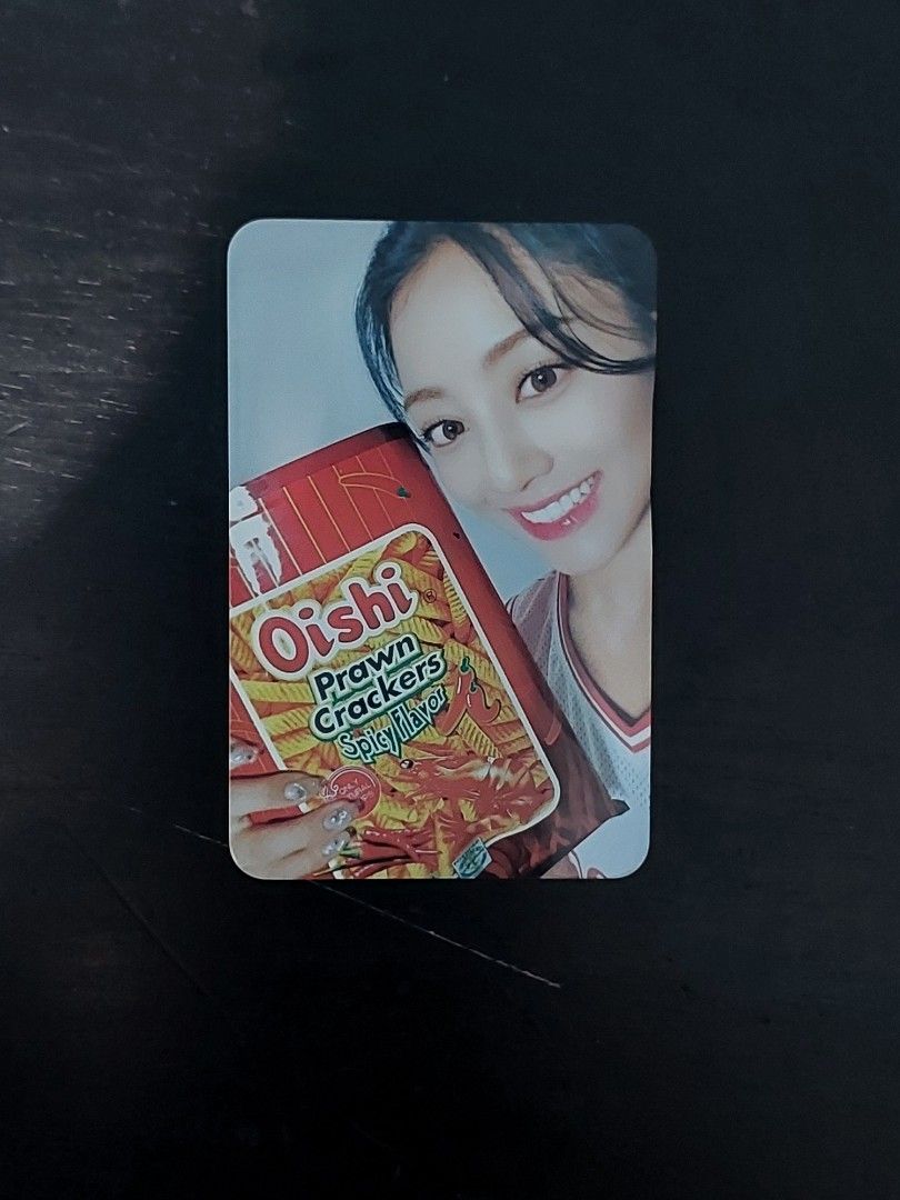 Twice Oishi Snacktacular Jihyo Photocard and Poster, Hobbies & Toys ...