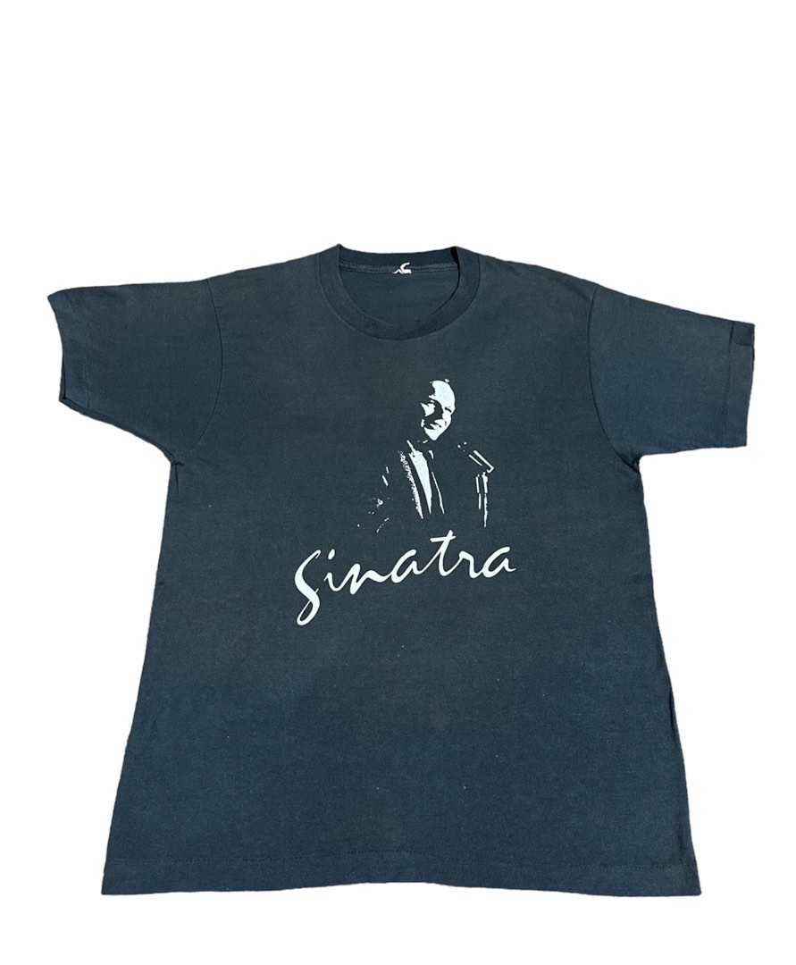 Vintage Frank Sinatra American Singer Legend Single Stitch T-shirt, Men ...
