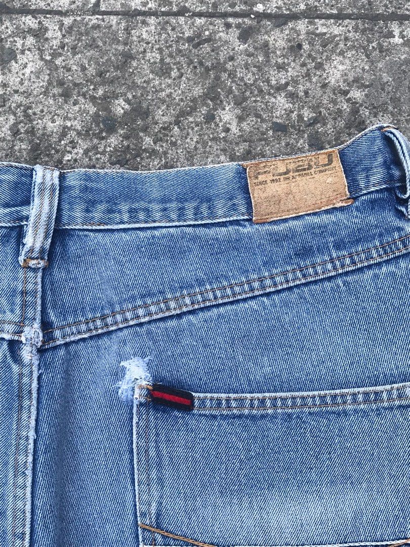 VINTAGE FUBU, Men's Fashion, Bottoms, Shorts on Carousell