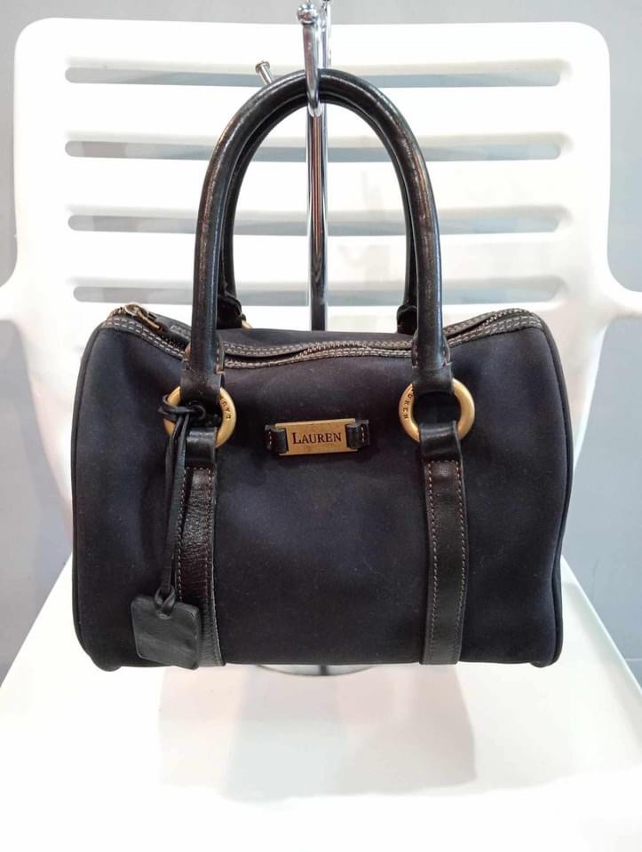 RALPH LAUREN Vintage Boston Bag , Luxury, Bags & Wallets on Carousell