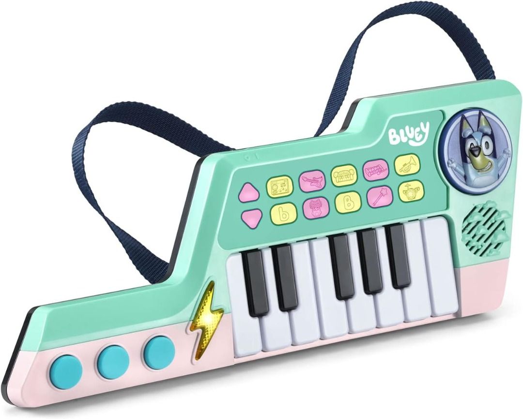VTech Bluey Bluey's Keytar Guitar, Hobbies & Toys, Toys & Games on ...