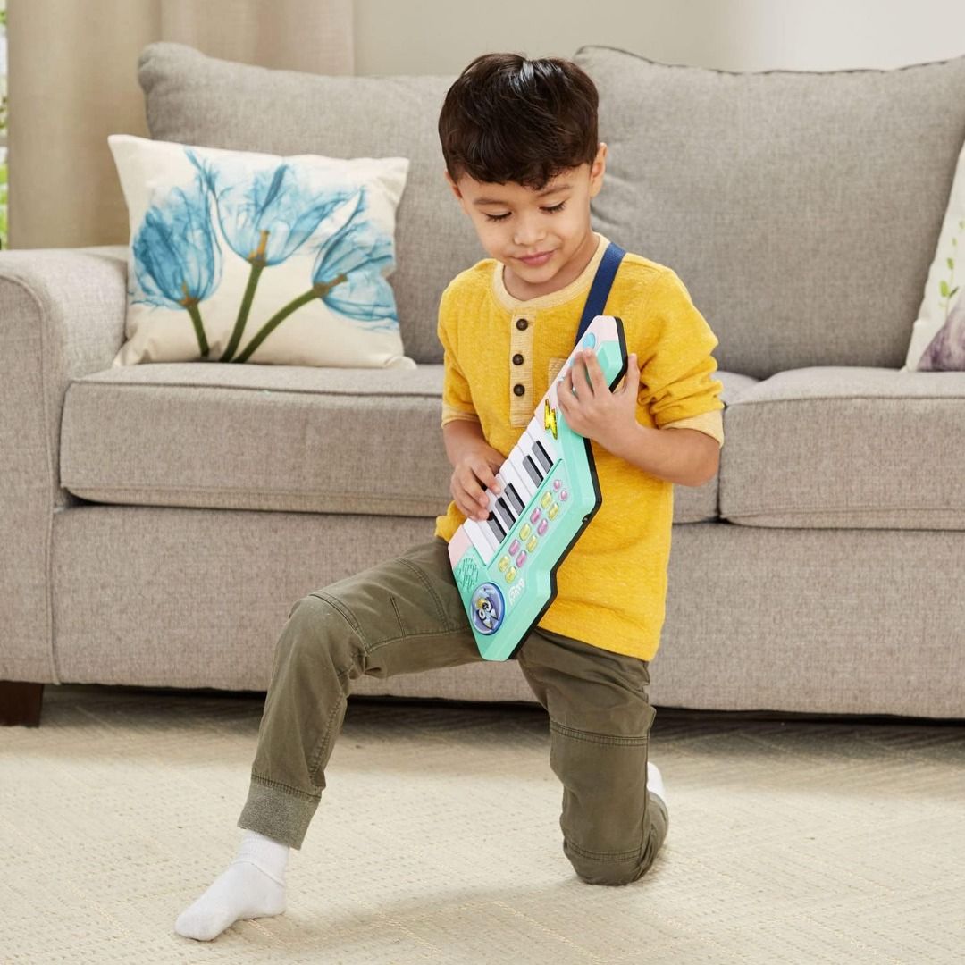 VTech Bluey Bluey's Keytar Guitar, Hobbies & Toys, Toys & Games on ...