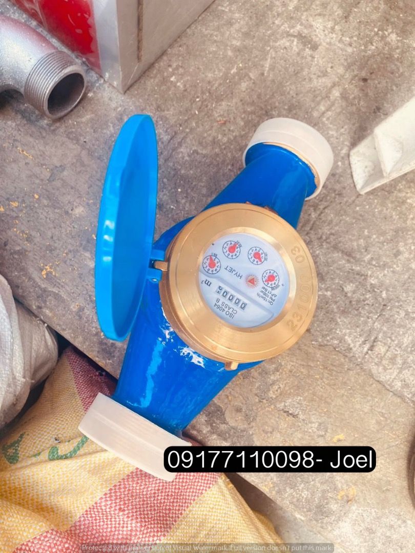 Water meter w/tail piece both end threaded, Commercial & Industrial ...