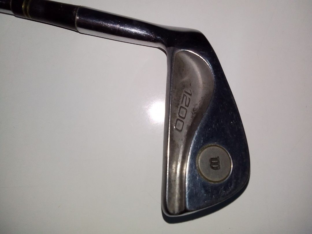 Wilson 1200 left hand 6 iron, Sports Equipment, Sports & Games, Golf on ...