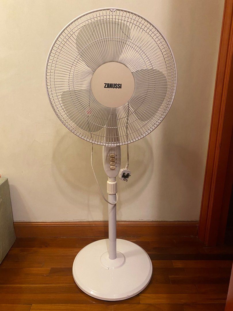 ZANUSSI STAND FAN Electric Fan 風扇, 傢俬＆家居, 燈飾及風扇, 風扇 - Carousell