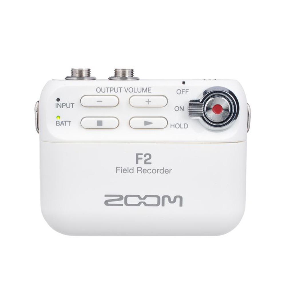 Zoom F2 Field Recorder & Lavalier Microphone White/Black (Available ...