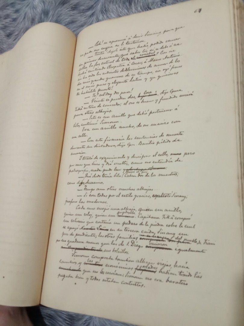 EL FILIBUSTERISMO MANUSCRIPT FACSIMILE OF THE ORIGINAL| 1961 SECOND ...