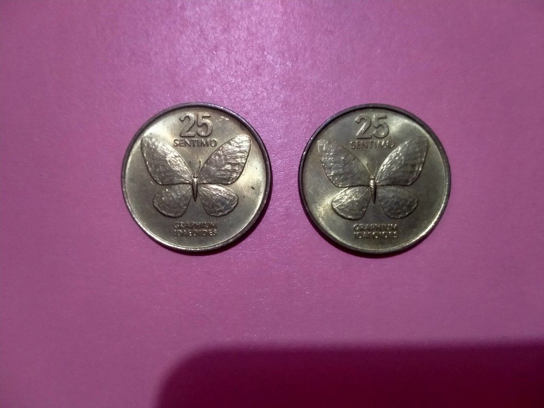 (1990) Juan Luna 25 Sentimo Philippine Coin Collectible Vintage Old ...