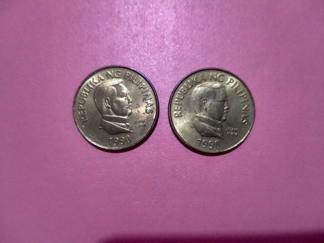 (1990) Juan Luna 25 Sentimo Philippine Coin Collectible Vintage Old ...
