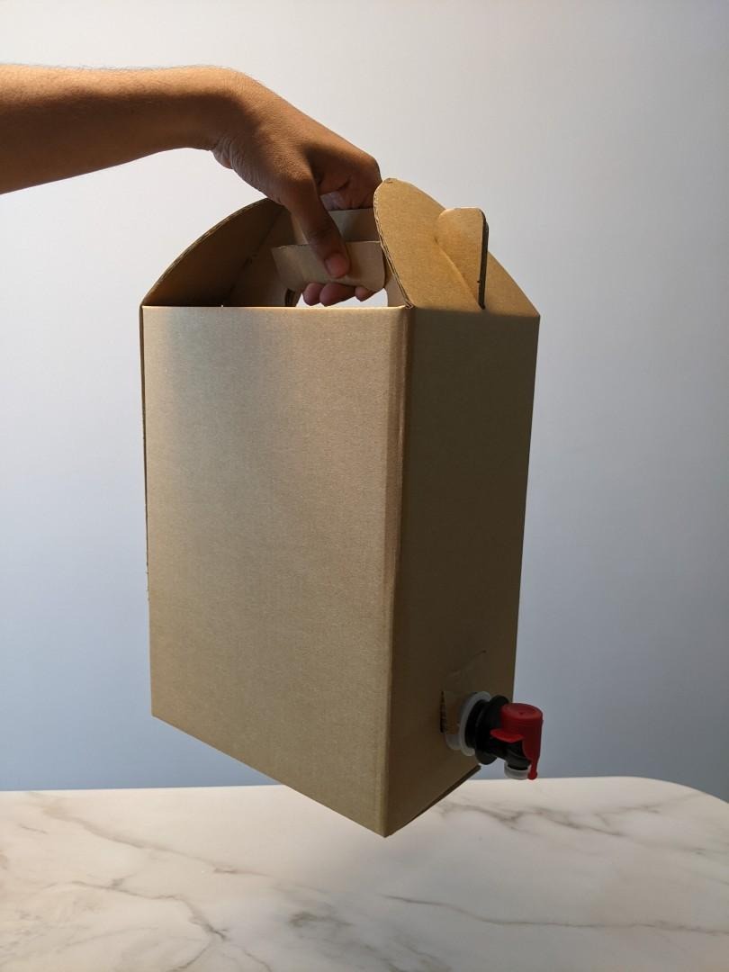 5 Litres Dispenser Thermal Disposable Cardboard Box, Food & Drinks ...
