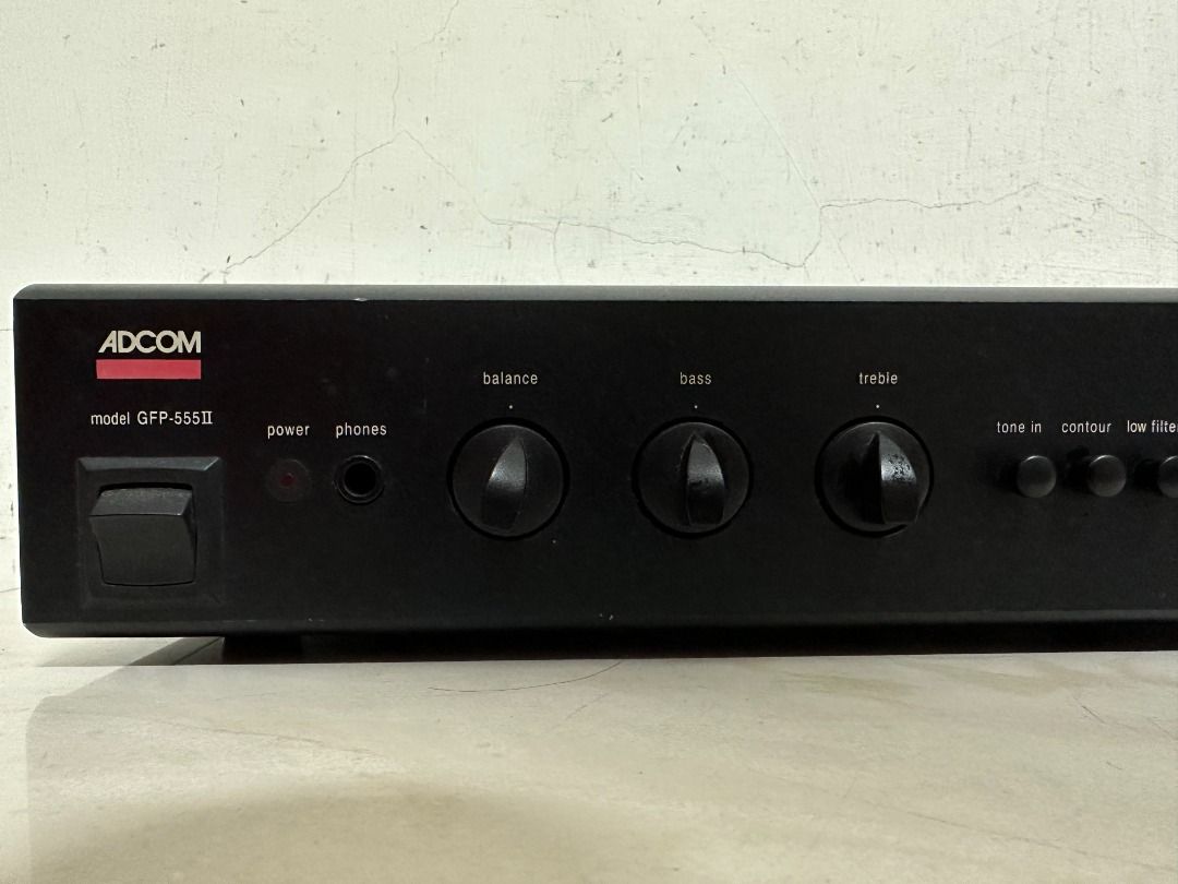美國 ADCOM GFP-555II 前級擴大機 MADE IN USA, 耳機及錄音音訊設備, 音樂播放裝置 MP3及CD 播放器在旋轉拍賣