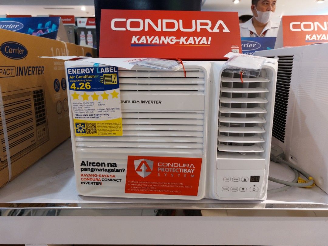 💯 CONDURA WINDOW TYPE INVERTER WCONH008EEVC2 WCONH009EEVC2 WCONH009EEV1 ...