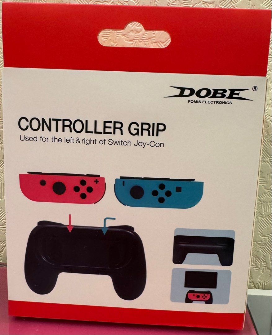 【爪娃堂電玩】現貨 DOBE NS Switch OLED Joy Con 控制器 擴充 握把 手把 加強 TNS-851B 加強版, 電玩遊戲相關, 主機配件與周邊商品, 其他遊戲週邊商品在旋轉拍賣