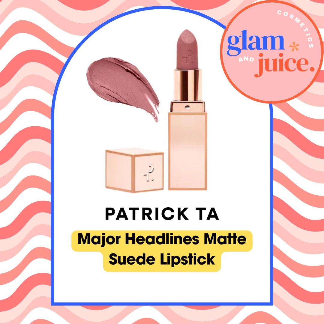 blushing patrick ta lipstick