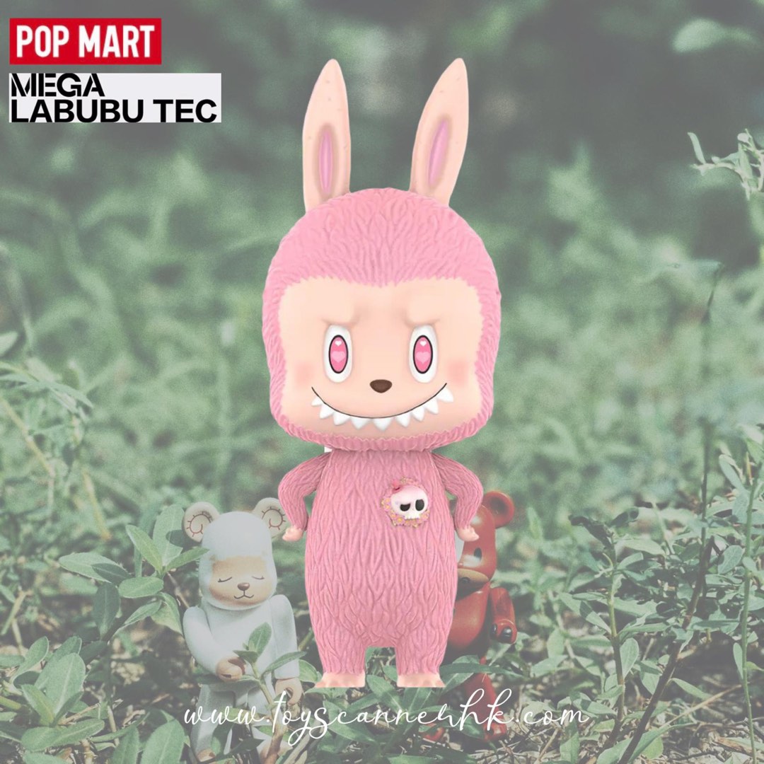(預訂 Pre-Order) MEGA LABUBU TEC 1000% ALL ABOUT US POP MART 泡泡瑪特 拉布布 我們 ...
