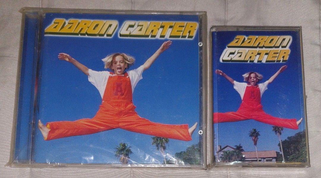 Aaron Carter Self Debut Album CD & Cassette Tape Bundle, Hobbies & Toys ...